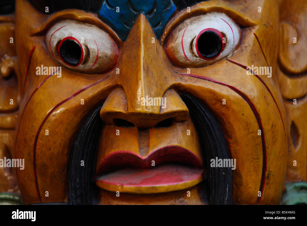 MASKS ON DISPLAY AT A FAIR IN DUBAI Stock Photo - Alamy