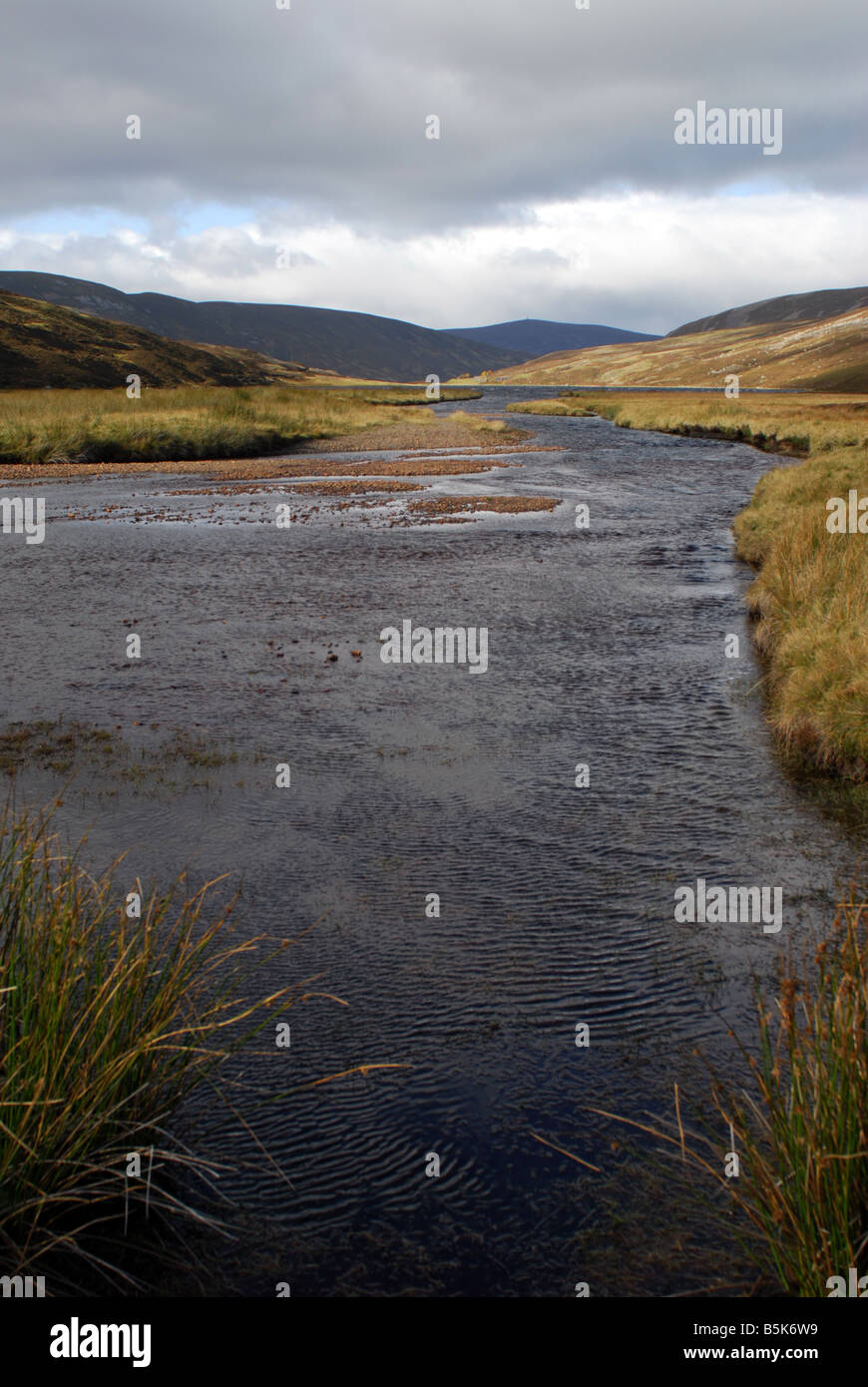 Callater Burn leading to Loch Callater near Braemar Stock Photo - Alamy