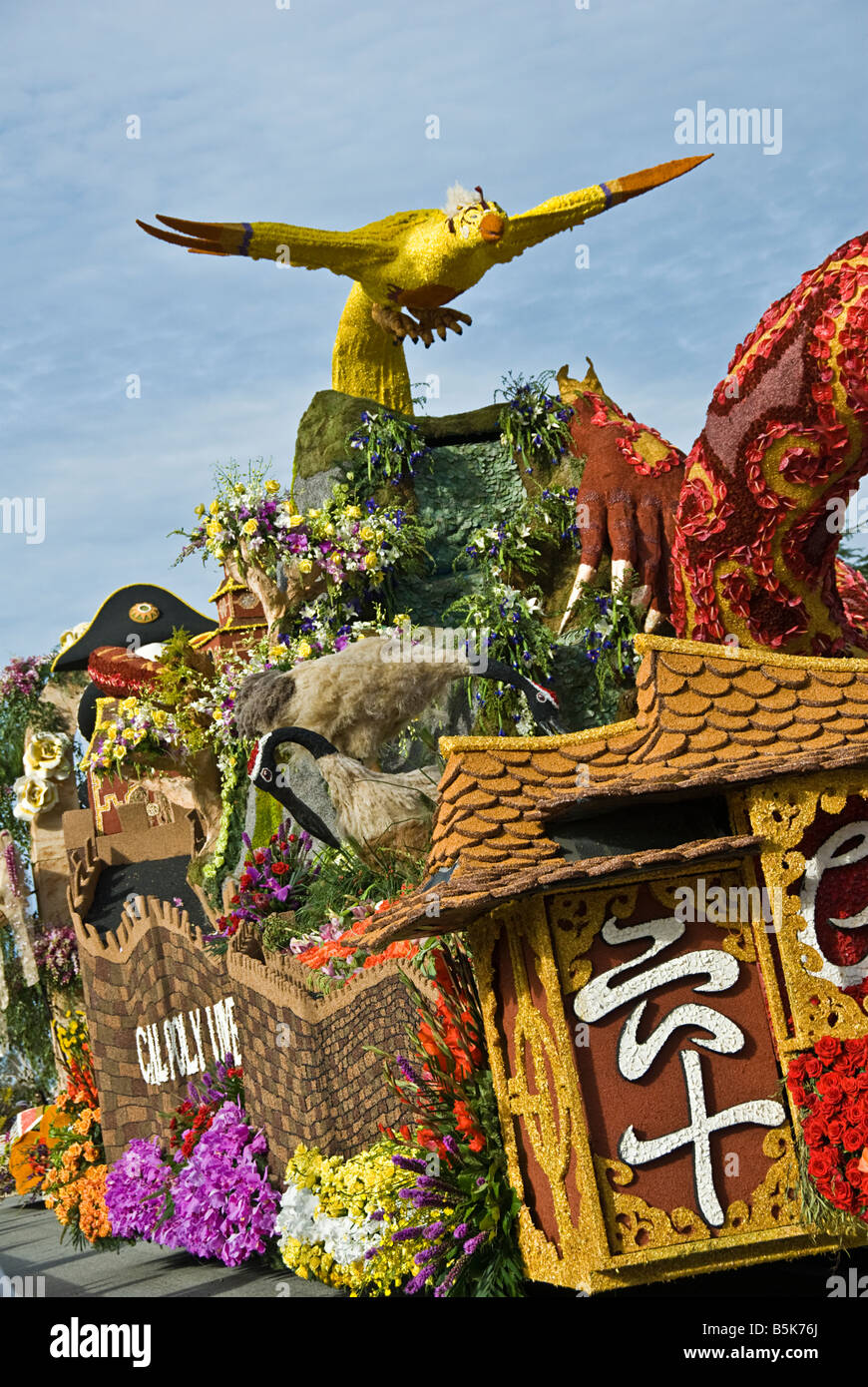Pasadena CA, Los Angeles California, Tournament Cal Poly Parade Float ...