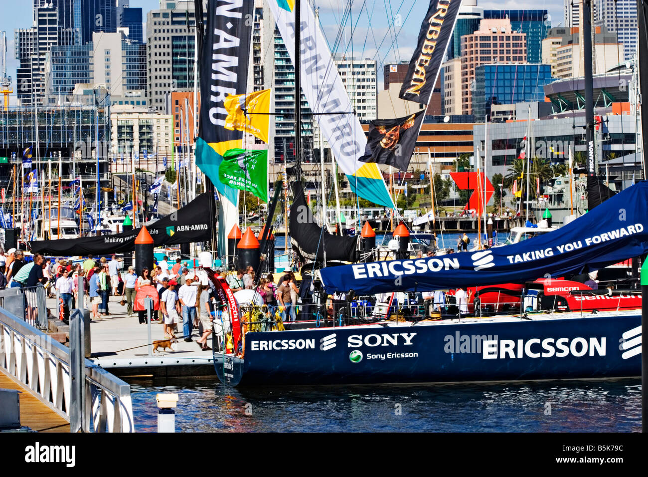 Open 70 ocean racing boats hi-res stock photography and images - Alamy