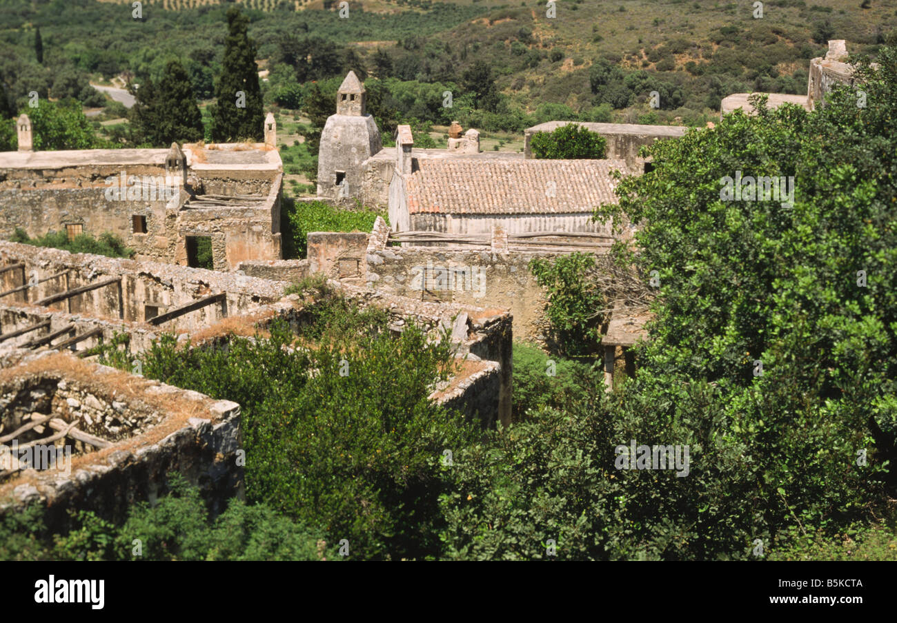 Old preveli monastery hi-res stock photography and images - Alamy