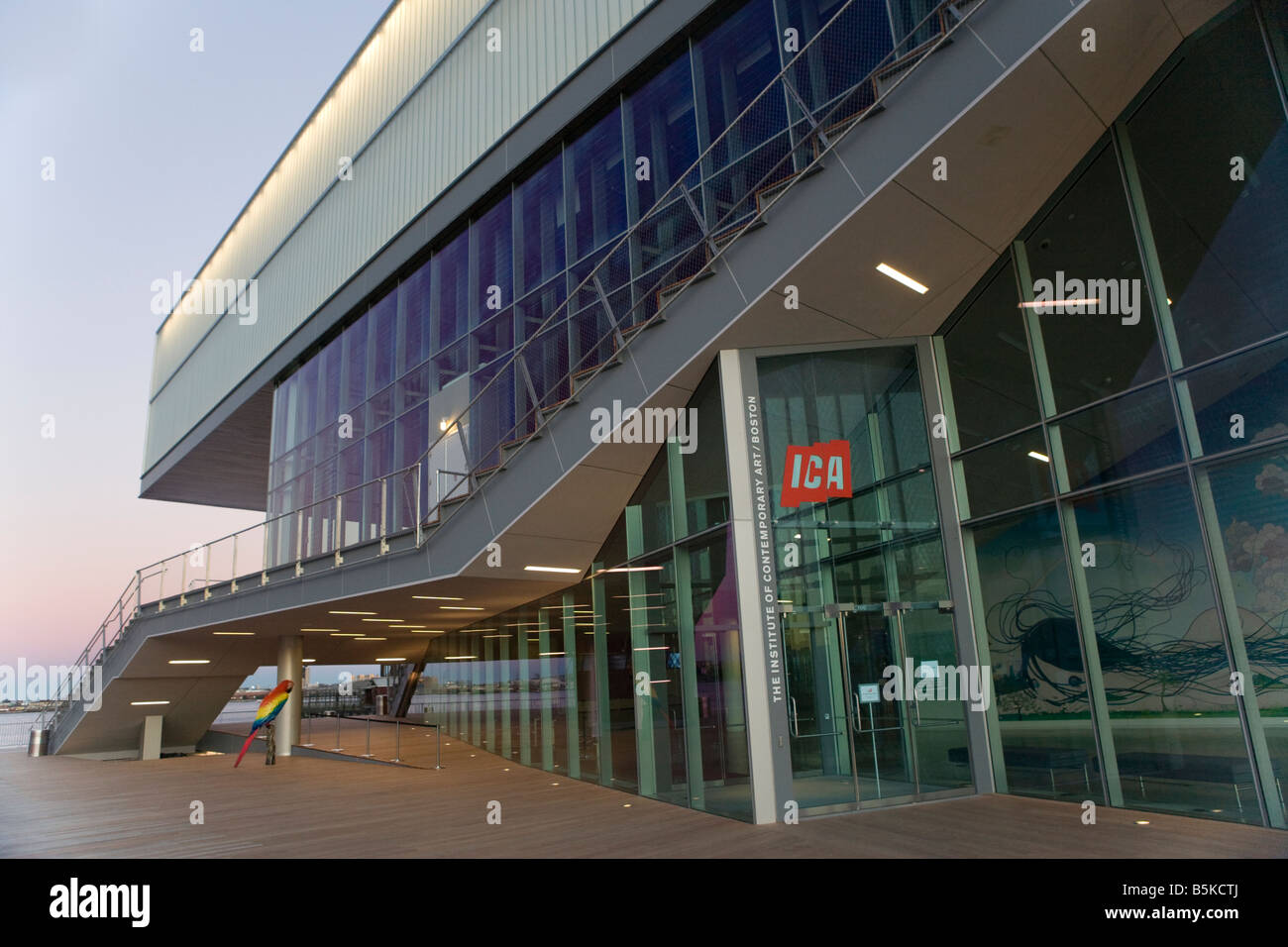 Boston ICA Institute of Contemporary Arts Stock Photo - Alamy