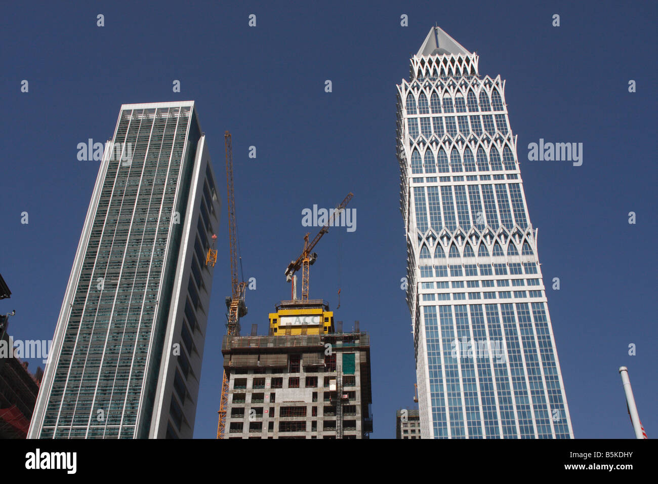 HIGHRISE BUILDINGS IN DUBAI Stock Photo - Alamy
