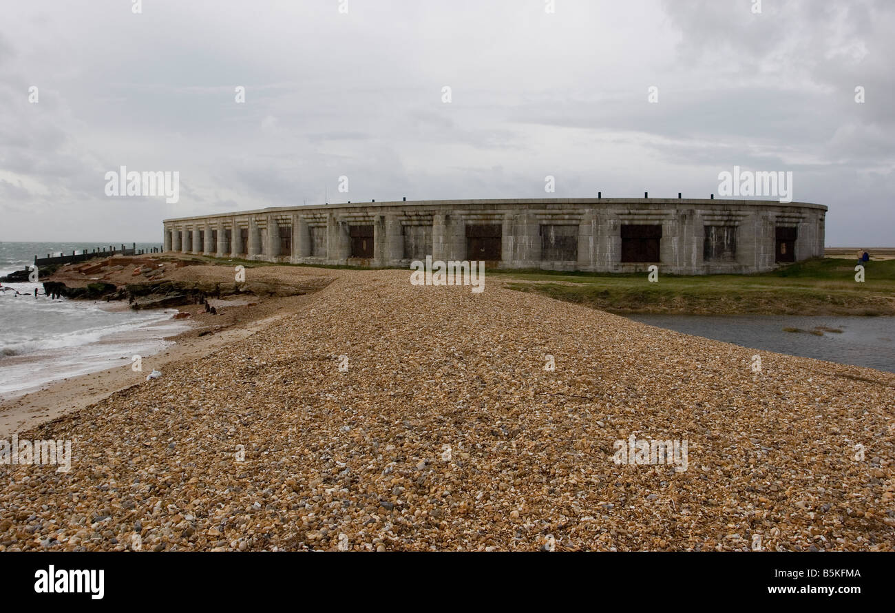 Hurst Castle a defensive naval fortification built by King Henry VIII ...