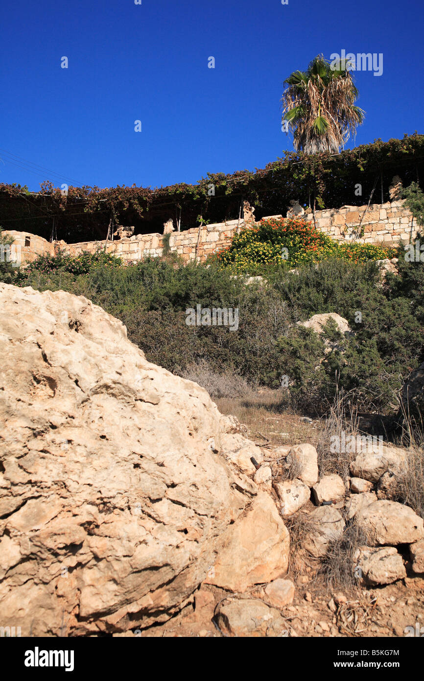 Viklari the Last Castle at Akamas Peninsula Western Cyprus Stock Photo ...