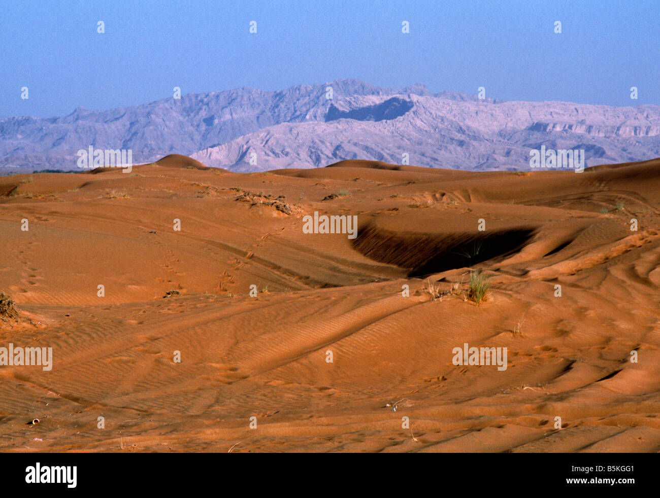 Abu Dhabi UAE Desert Near Al Ain Stock Photo - Alamy