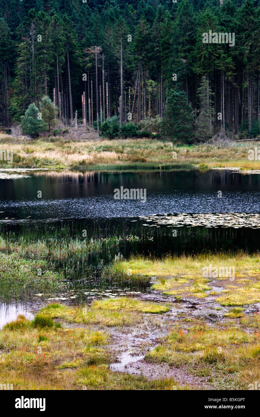 Harrop Tarn Remote Small Lake High In The Mountain Fells Above ...