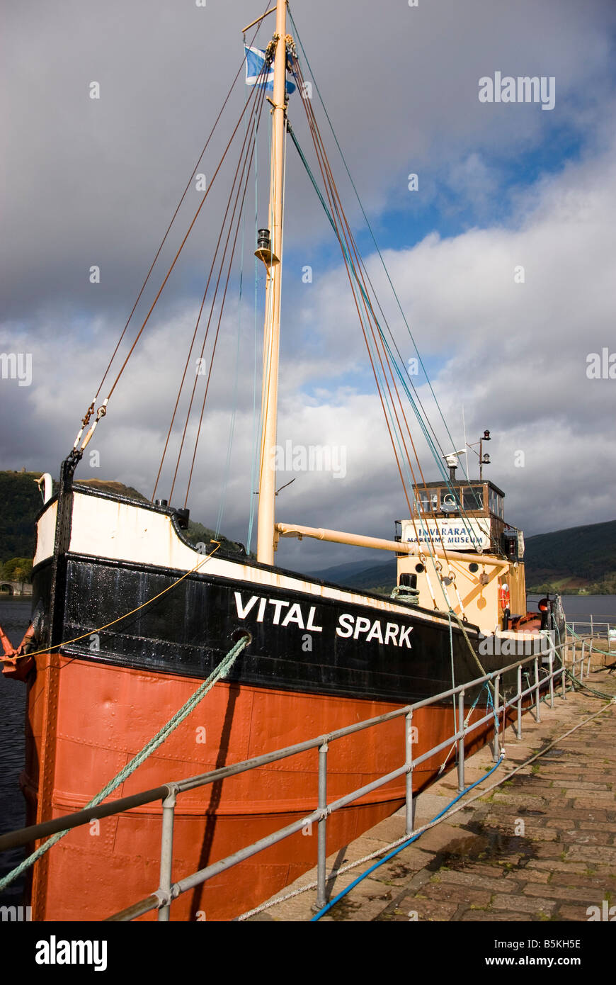 The Vital Spark Inveraray Stock Photo - Alamy