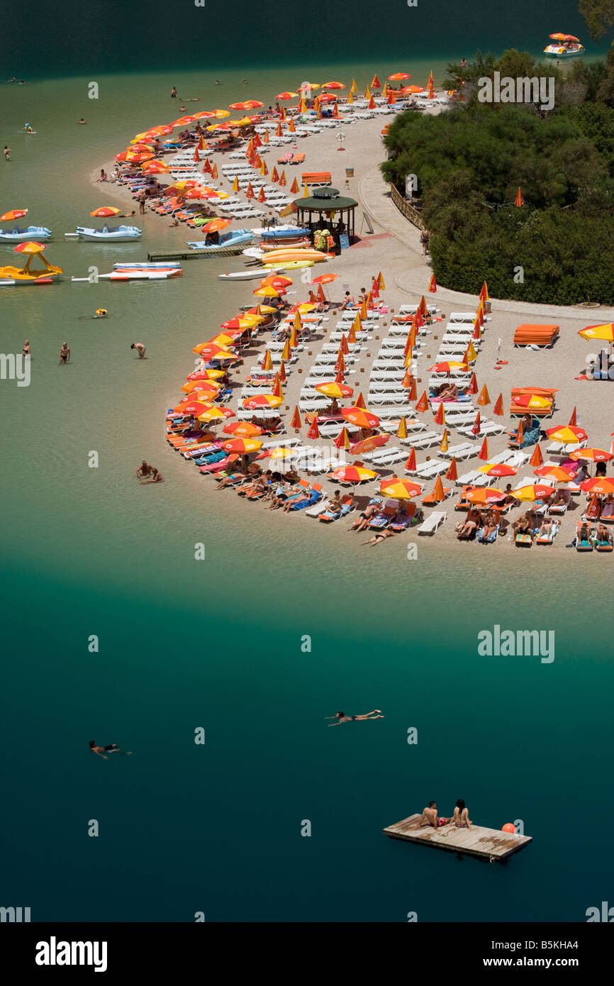 Busy turkish beach hi-res stock photography and images - Alamy