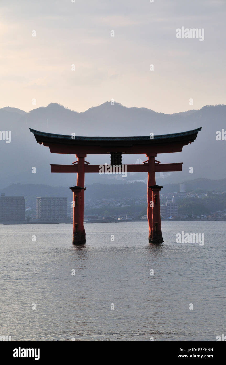 Floating Torii at Itsukushima Shrine, Miyajima, Japan Stock Photo - Alamy