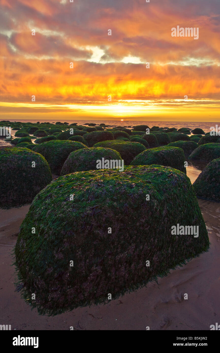 Hunstanton beach sunset hi-res stock photography and images - Alamy