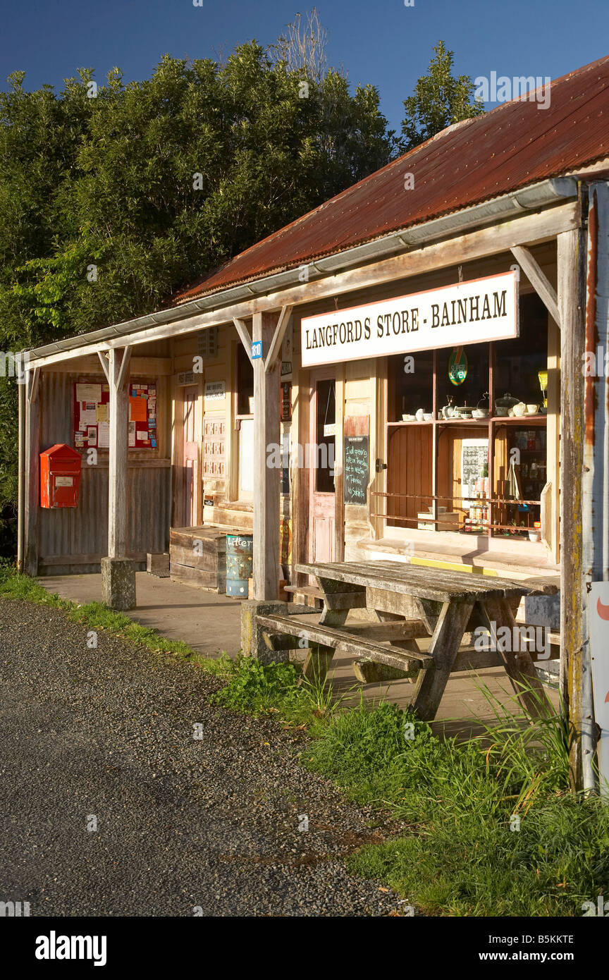 Bainham General Store Golden Bay Nelson Region South Island New Zealand ...