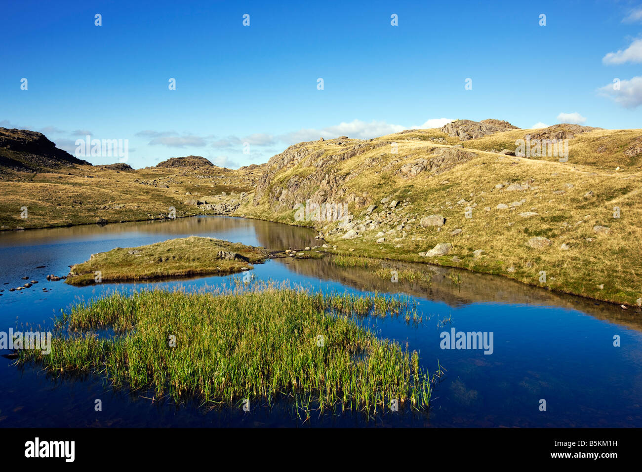 Sprinkling Tarn And Great Gable High Resolution Stock Photography and ...