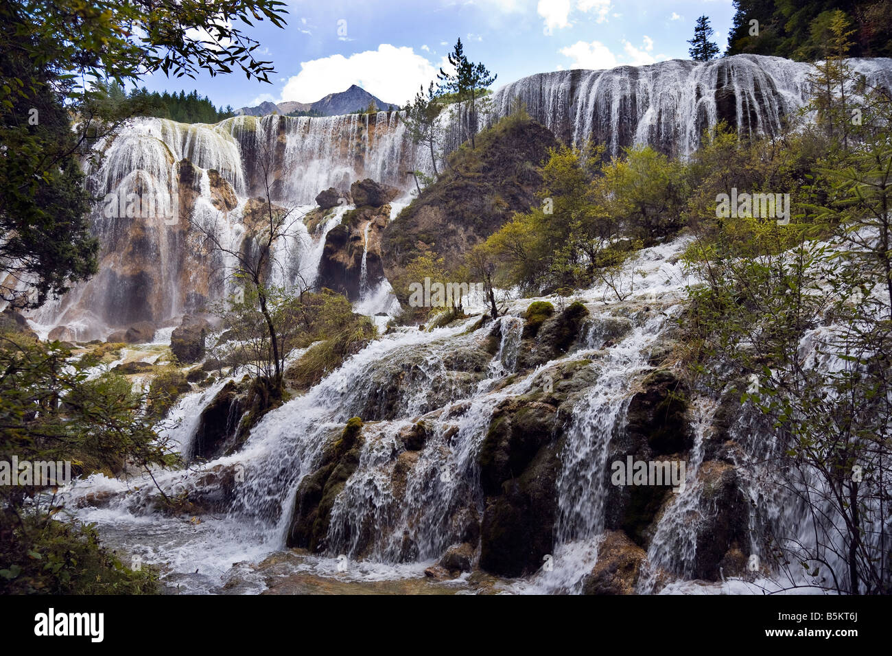 Promising bright bay waterfall hi-res stock photography and images - Alamy