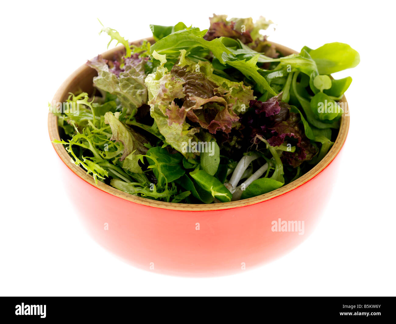 Mixed salad in garden Cut Out Stock Images & Pictures - Alamy