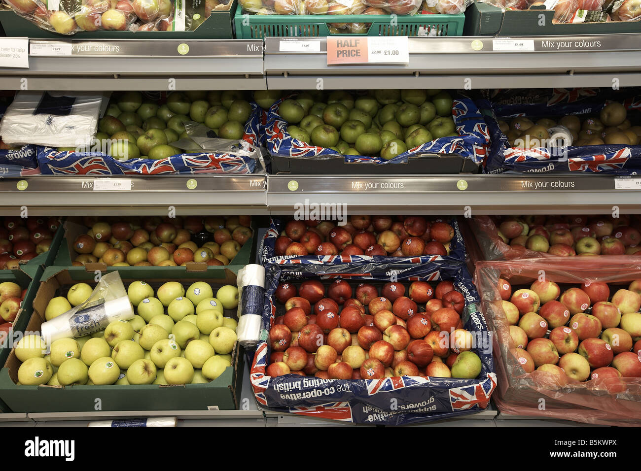 Packaged Apples High Resolution Stock Photography and Images - Alamy
