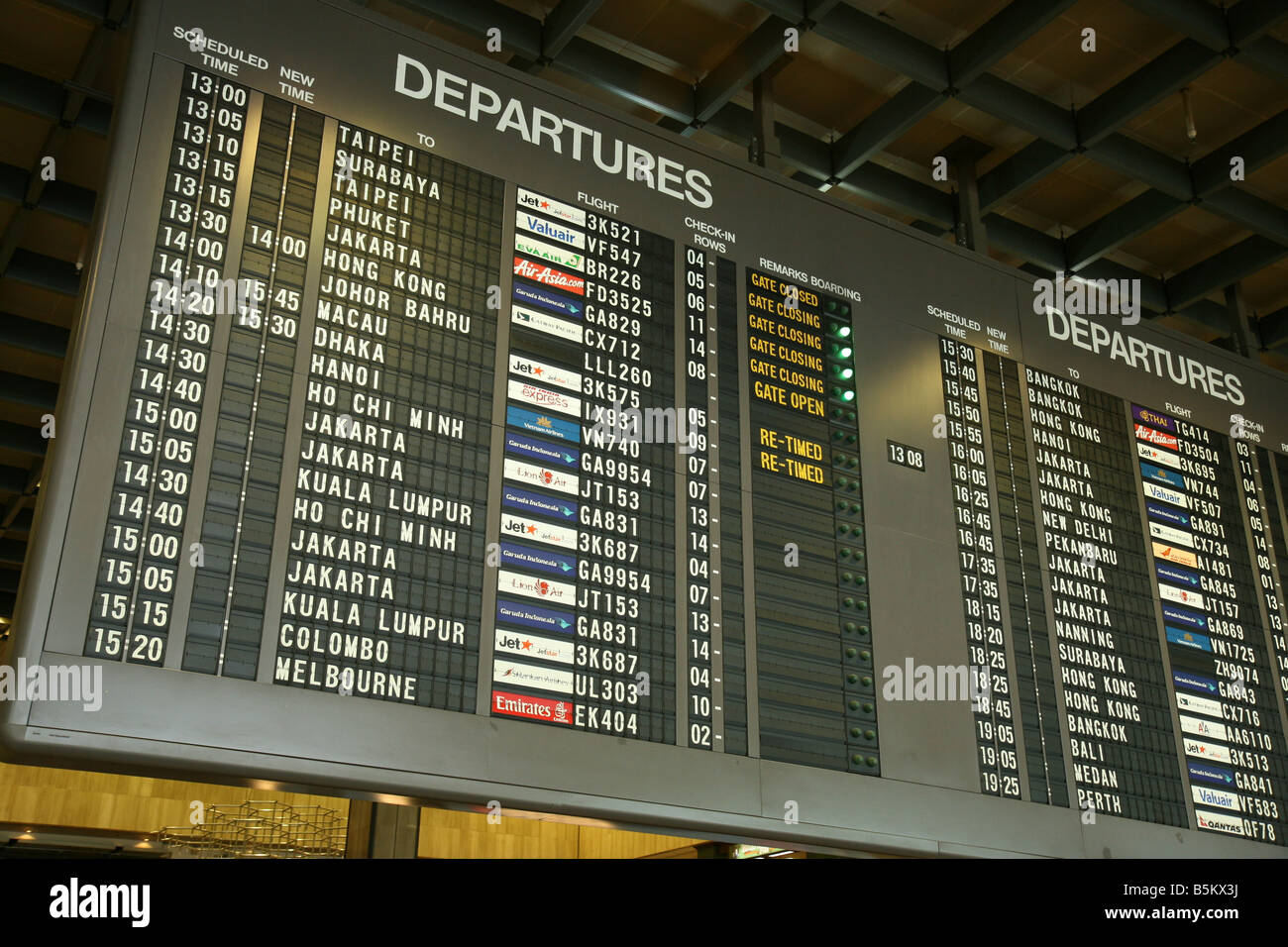 Information board in international hi-res stock photography and images ...