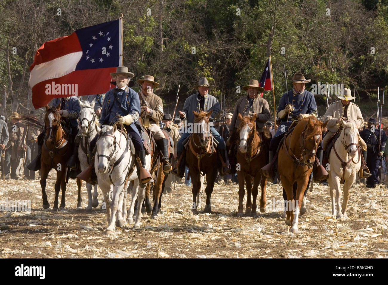 Confederate american civil war reenactors hi-res stock photography and ...