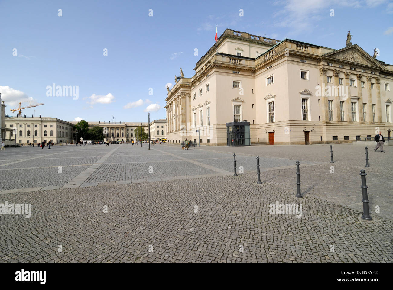 Bebelplatz Unter den Linden Berlin Germany Stock Photo - Alamy