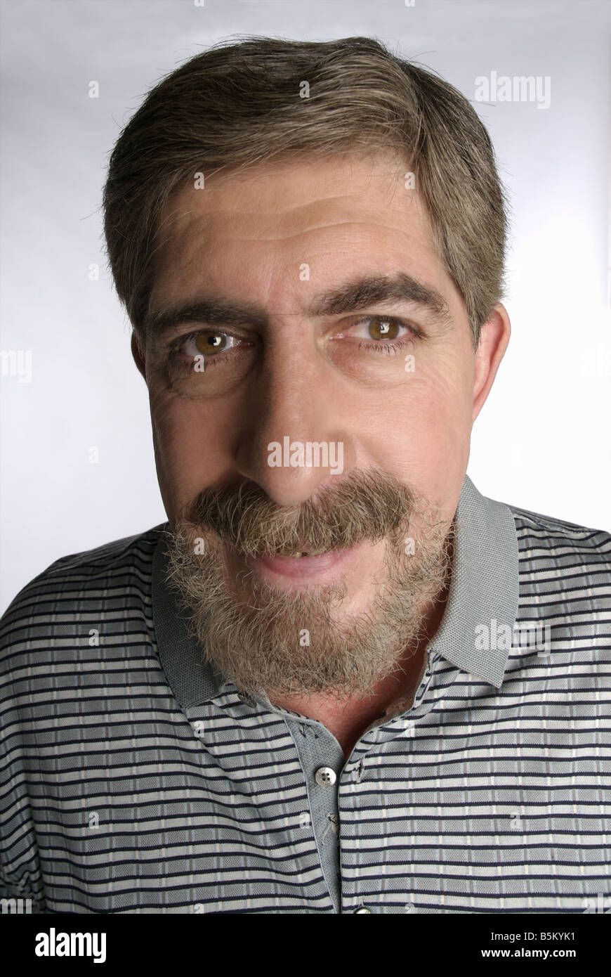Middle aged man with beard Stock Photo - Alamy