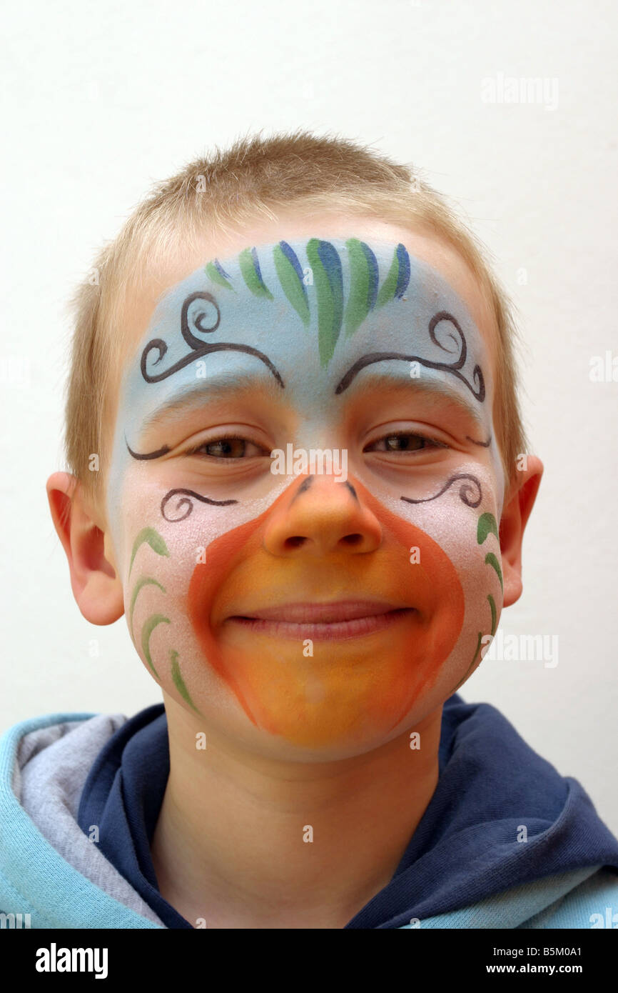 Bird Face Painting