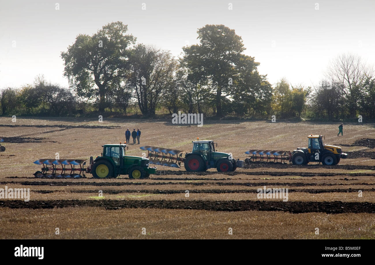 Ploughing championships, royston plough farm, rural, wheat, agriculture ...