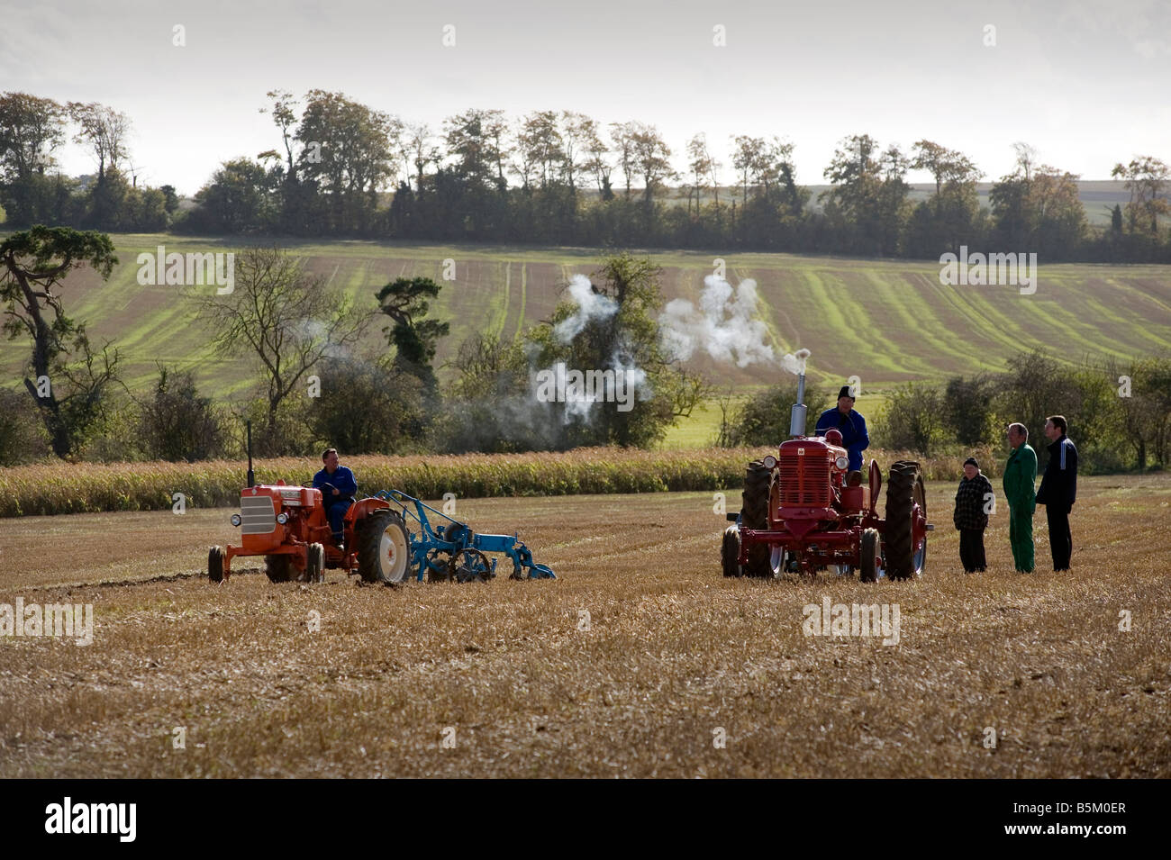 Ploughing championships, royston plough farm, rural, wheat, agriculture ...
