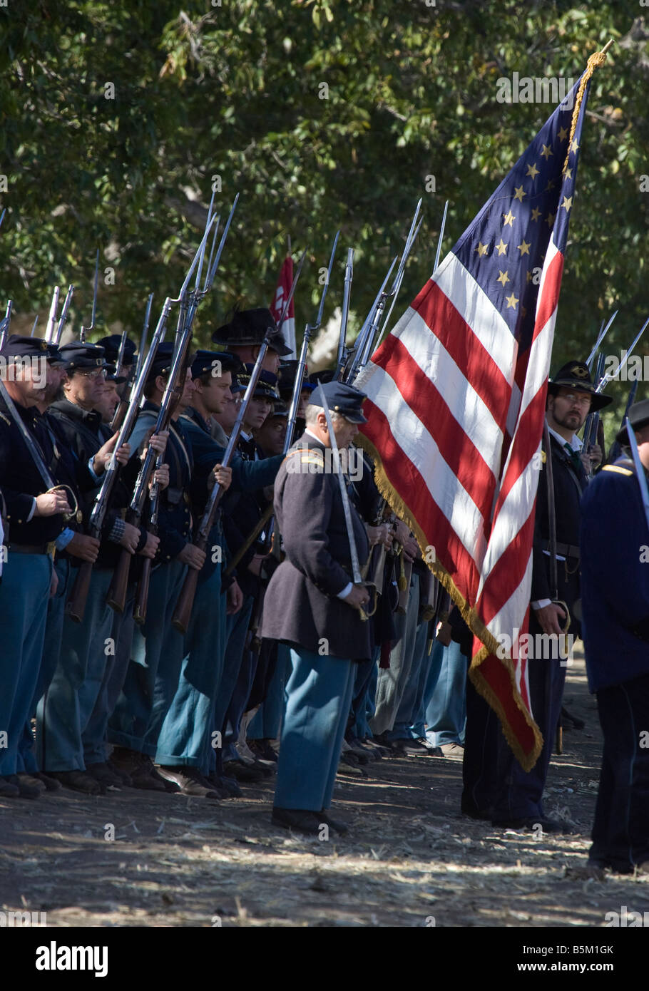 American military marching hi-res stock photography and images - Alamy