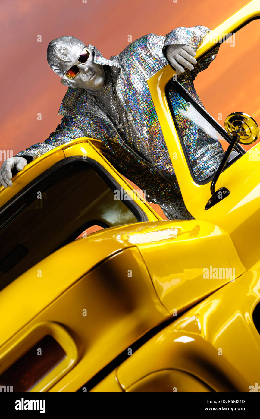 Elvis presley in colour hi-res stock photography and images - Alamy