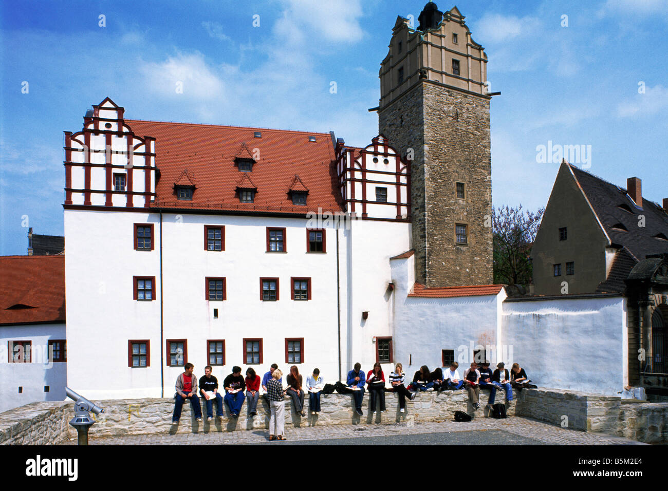 Castle Bemburg Saxony Anhalt Germany Stock Photo - Alamy