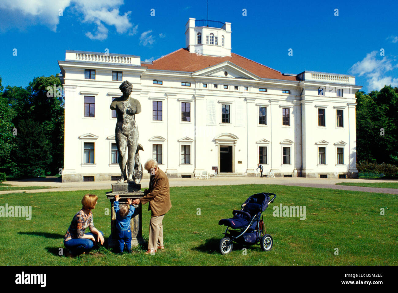 Luisium Castle Dessau Saxony Anhalt Germany Stock Photo - Alamy