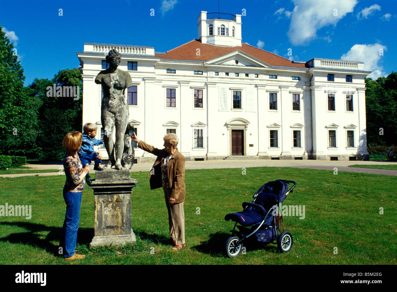 Luisium Castle Dessau Saxony Anhalt Germany Stock Photo - Alamy