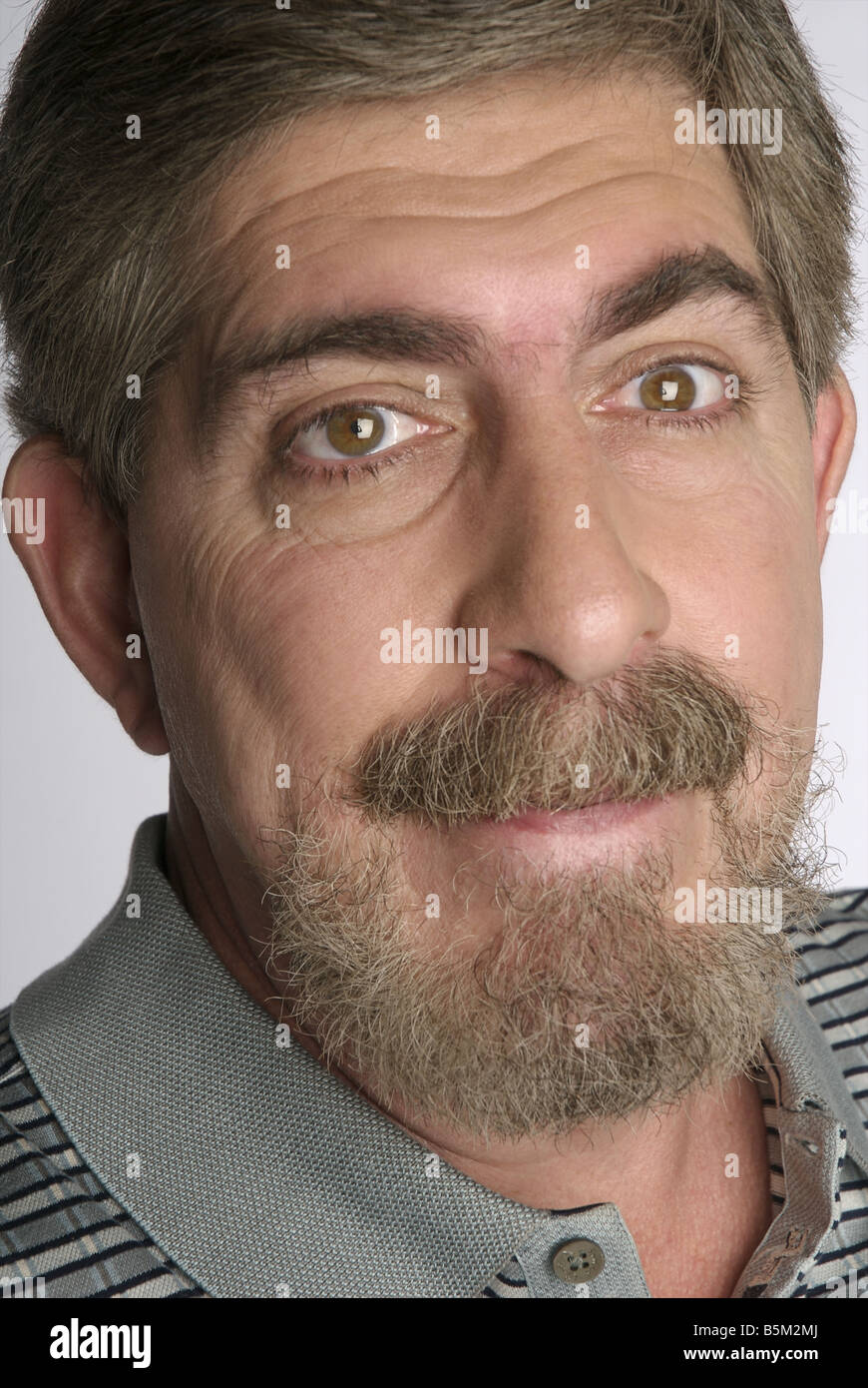Middle aged man with beard Stock Photo - Alamy
