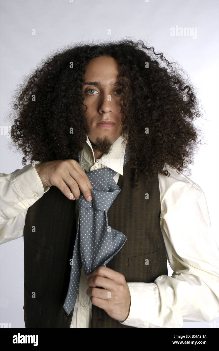 Haired man in formal attire hi-res stock photography and images - Alamy