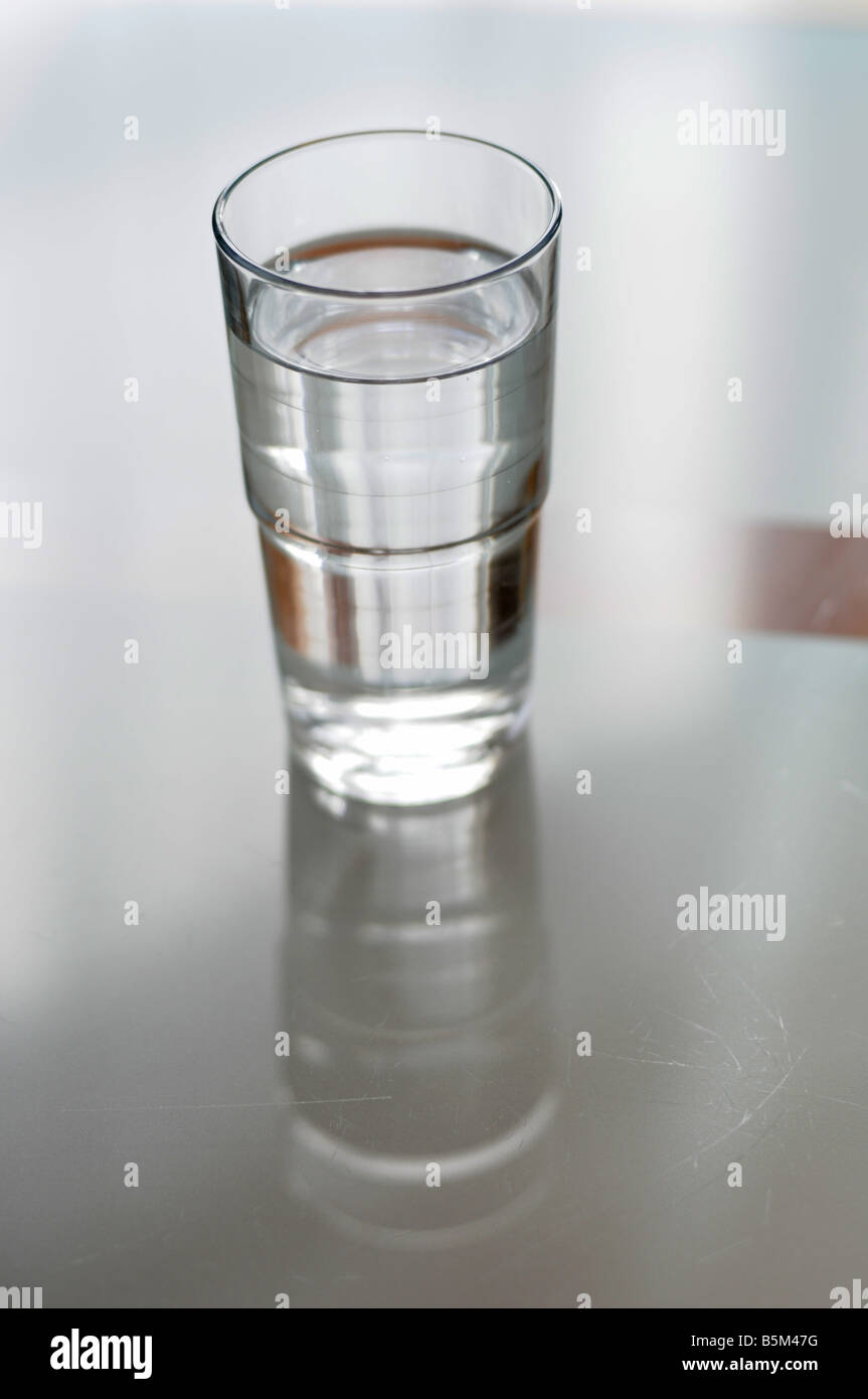 glass full of water, drinking water Stock Photo - Alamy