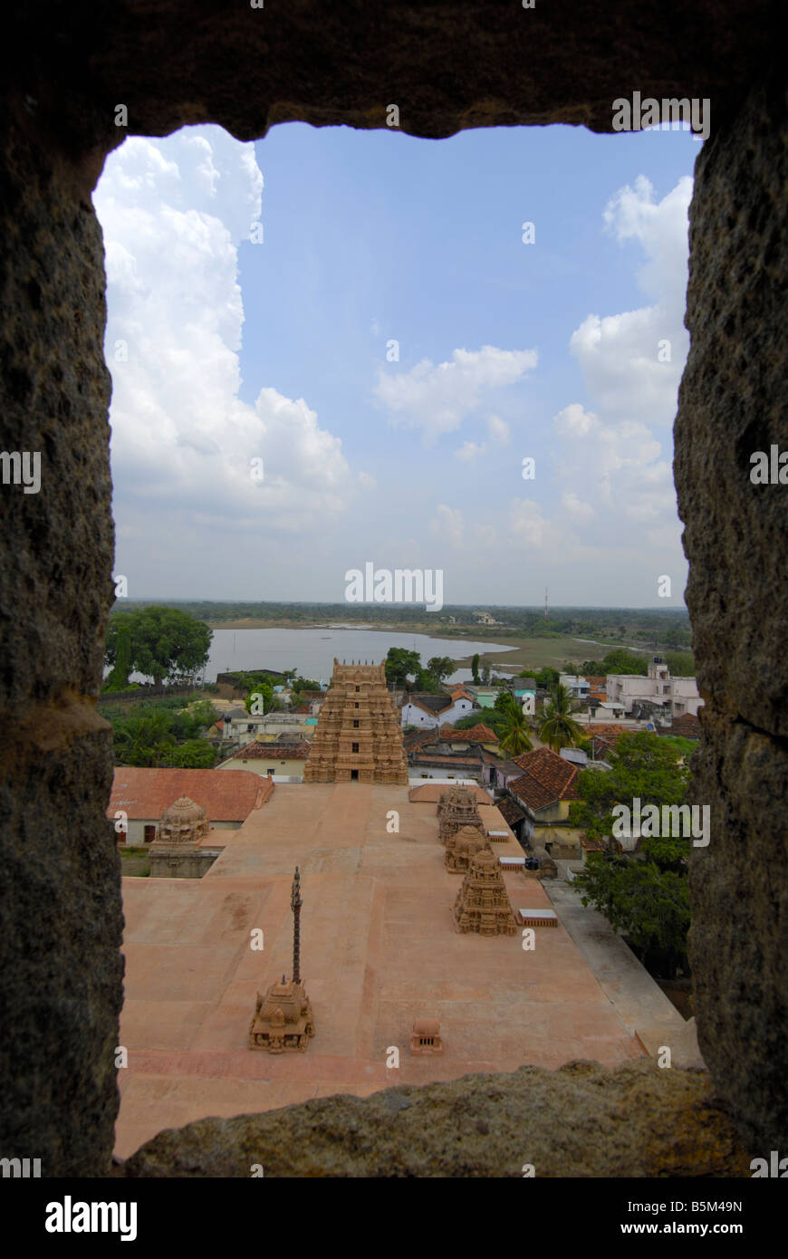 THIRUMAYAM FORT NEAR THANJAVUR TAMILNADU Stock Photo - Alamy