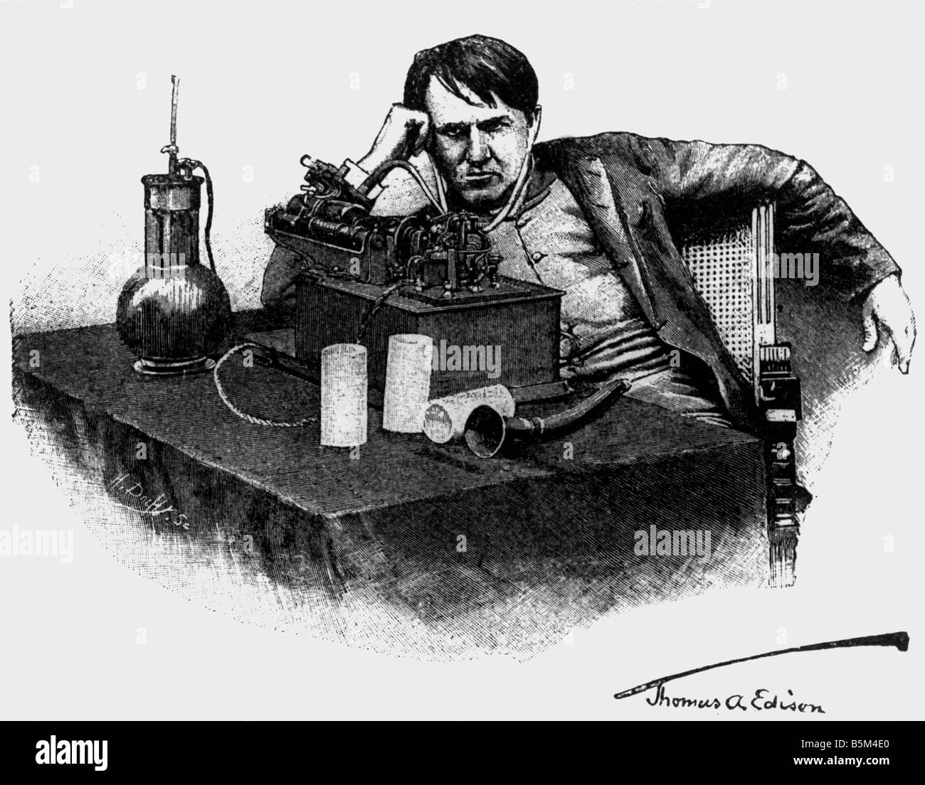 Edison, Thomas Alva, 11.2.1847 - 18.10.1931, American inventor ...