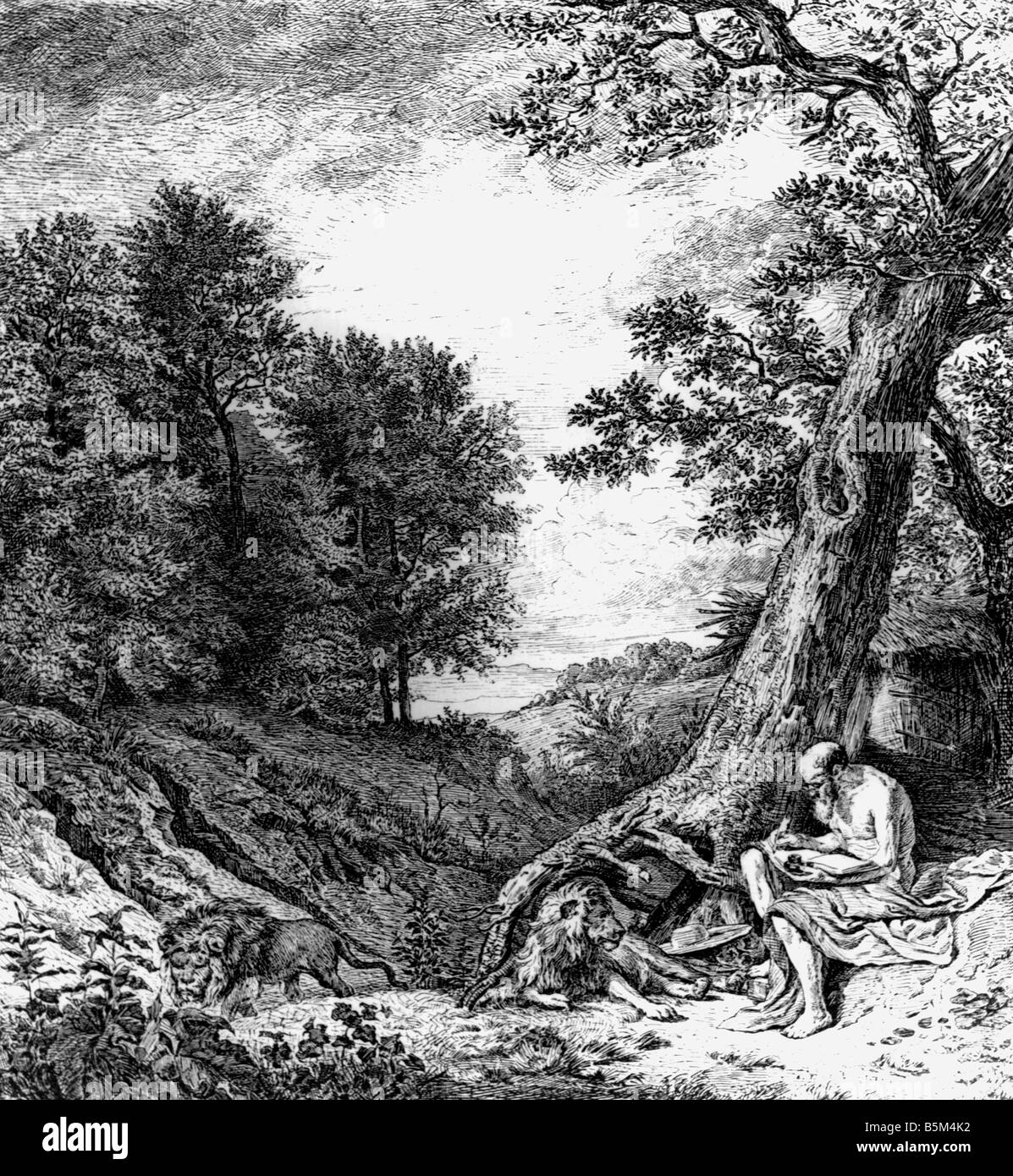 Hieronymus, 347 - 30.9.420, Roman scholar and theologican, Saint ...