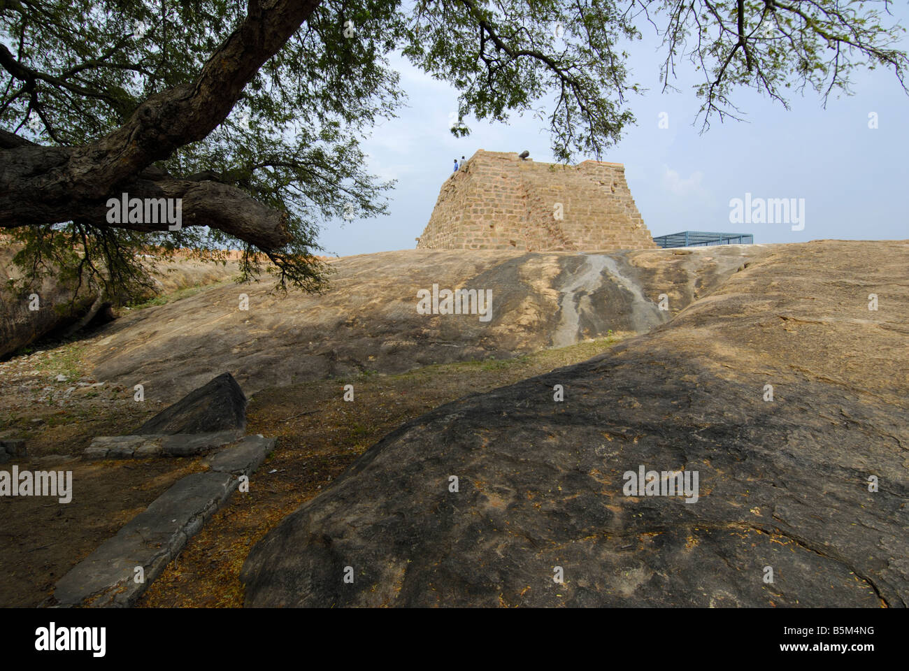 THIRUMAYAM FORT NEAR THANJAVUR TAMILNADU Stock Photo - Alamy