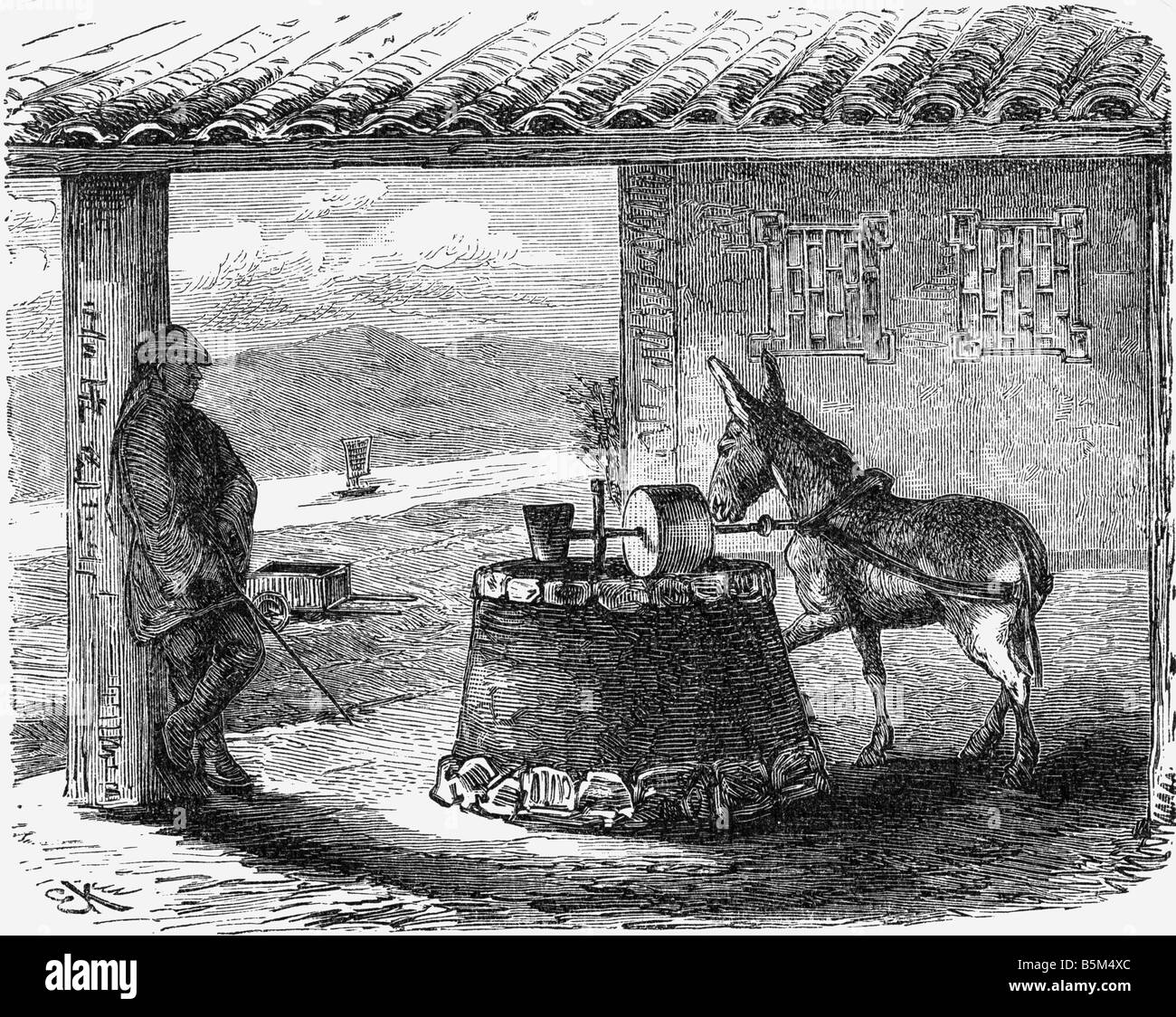 Donkey mill hi-res stock photography and images - Alamy