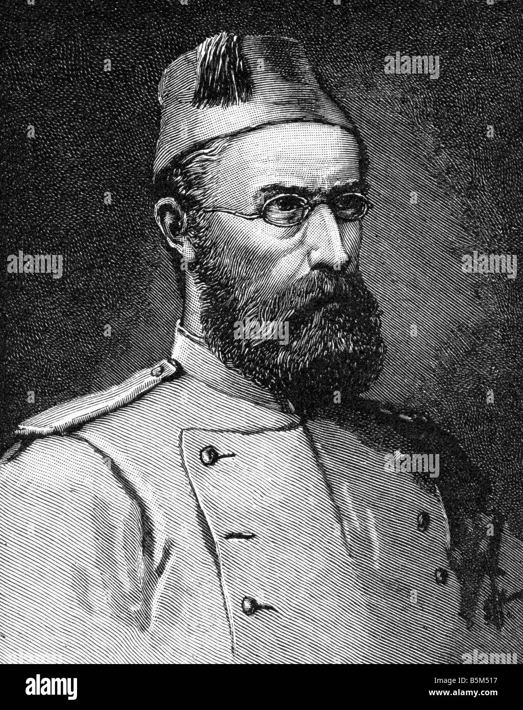 Emin, Pascha (Eduard Schnitzer), 28.3.1840 - 23.10.1892, German Africa ...
