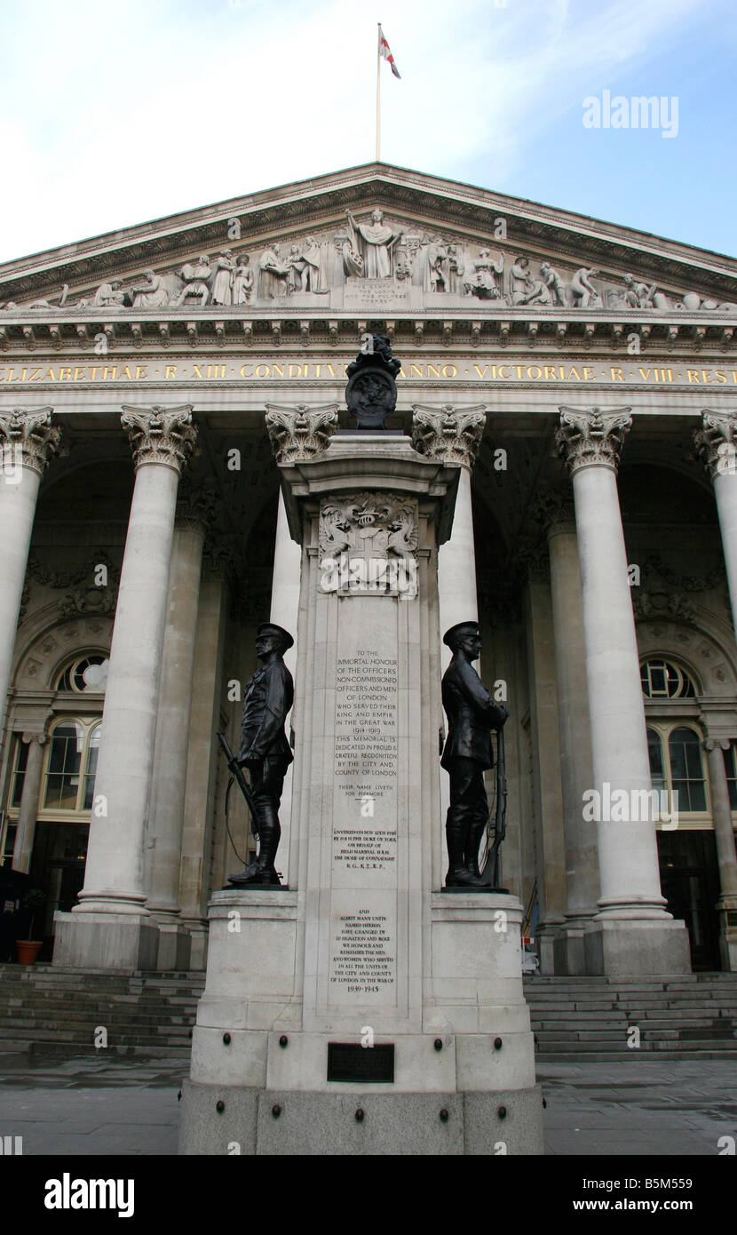 Royal Exchange, London, England, UK, Europe Stock Photo - Alamy
