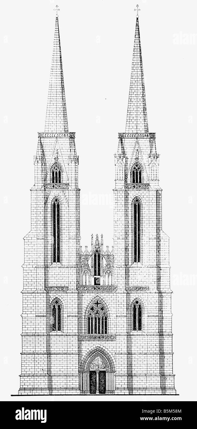 Elisabeth church marburg hi-res stock photography and images - Alamy