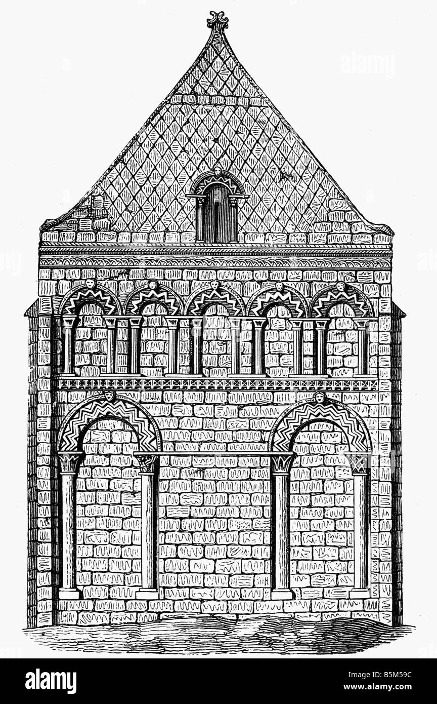 architecture, churches and monasteries, detail, fassade, church at ...