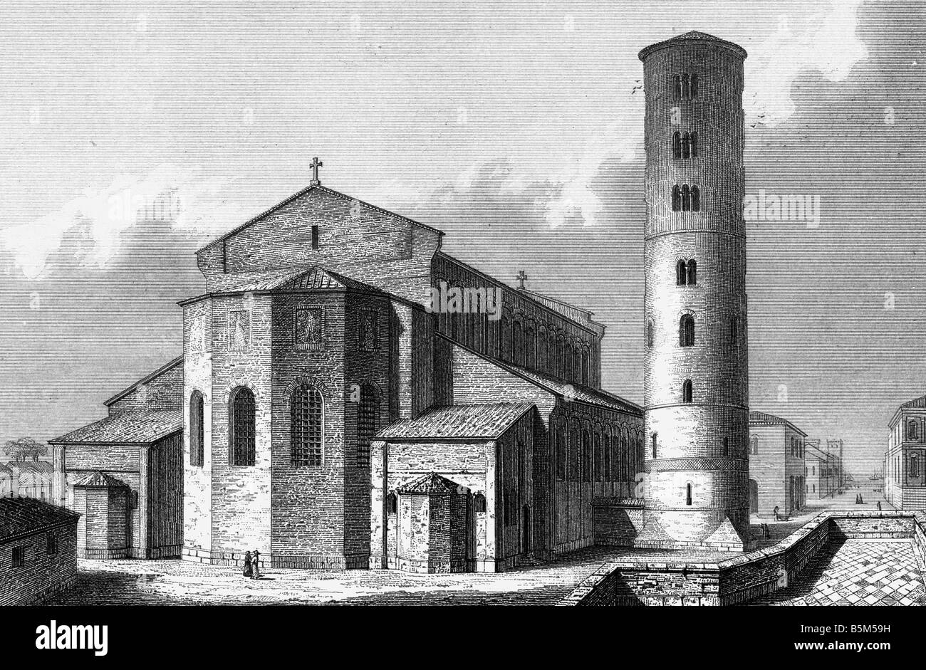Classe apollinare ravenna Black and White Stock Photos & Images - Alamy