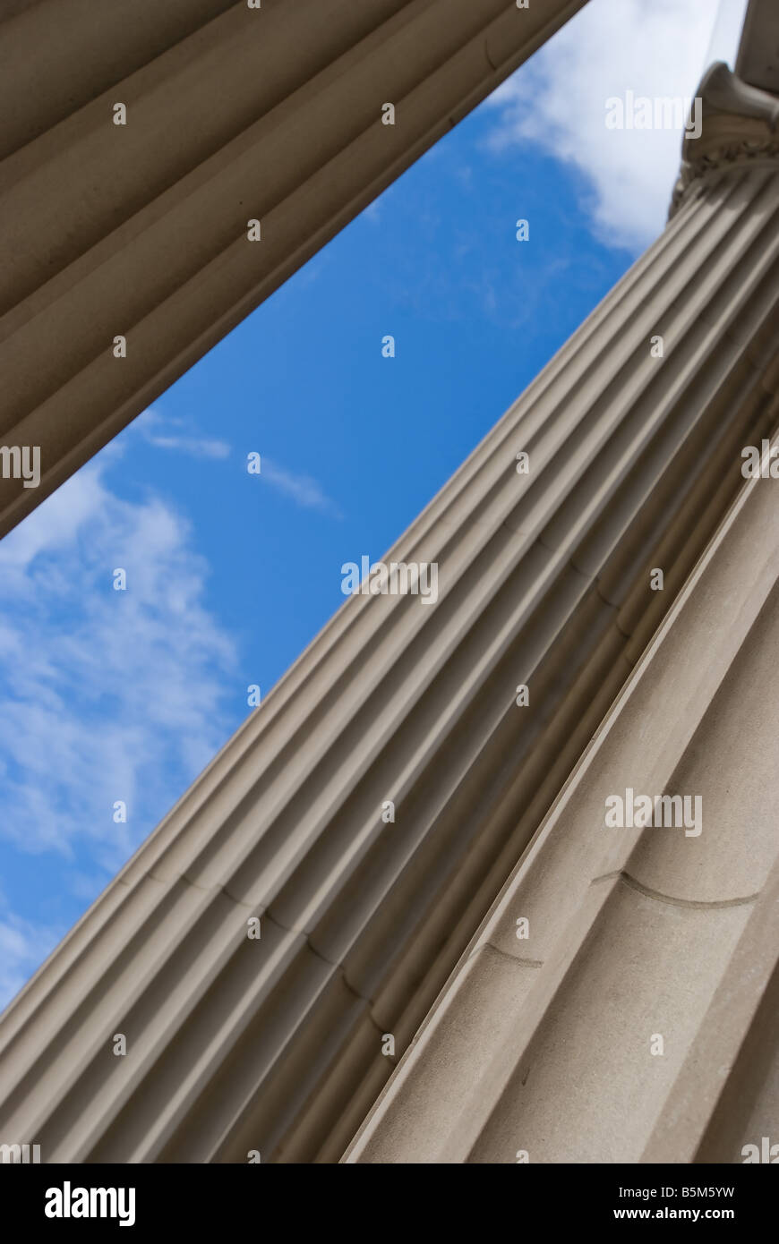 The columns outside Lobby 7 the main entrance to the Massachusetts ...