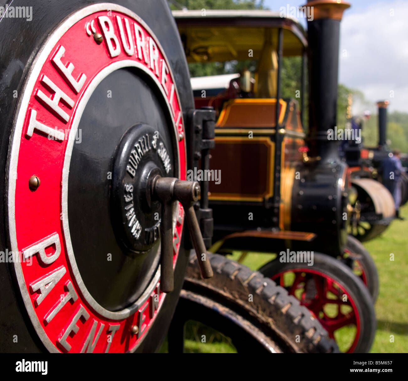 Burrell traction engine hi-res stock photography and images - Alamy