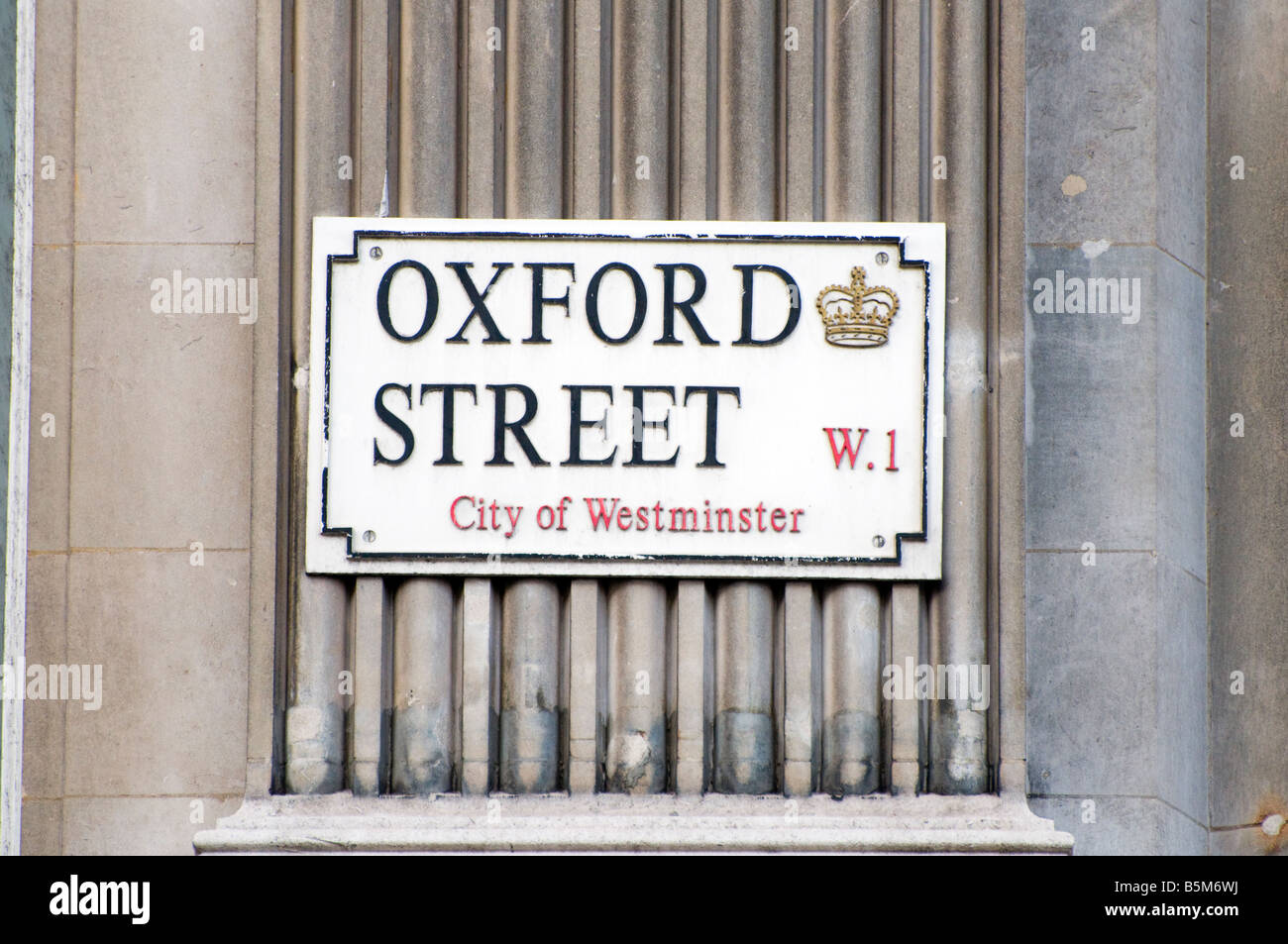 Oxford street sign hi-res stock photography and images - Alamy