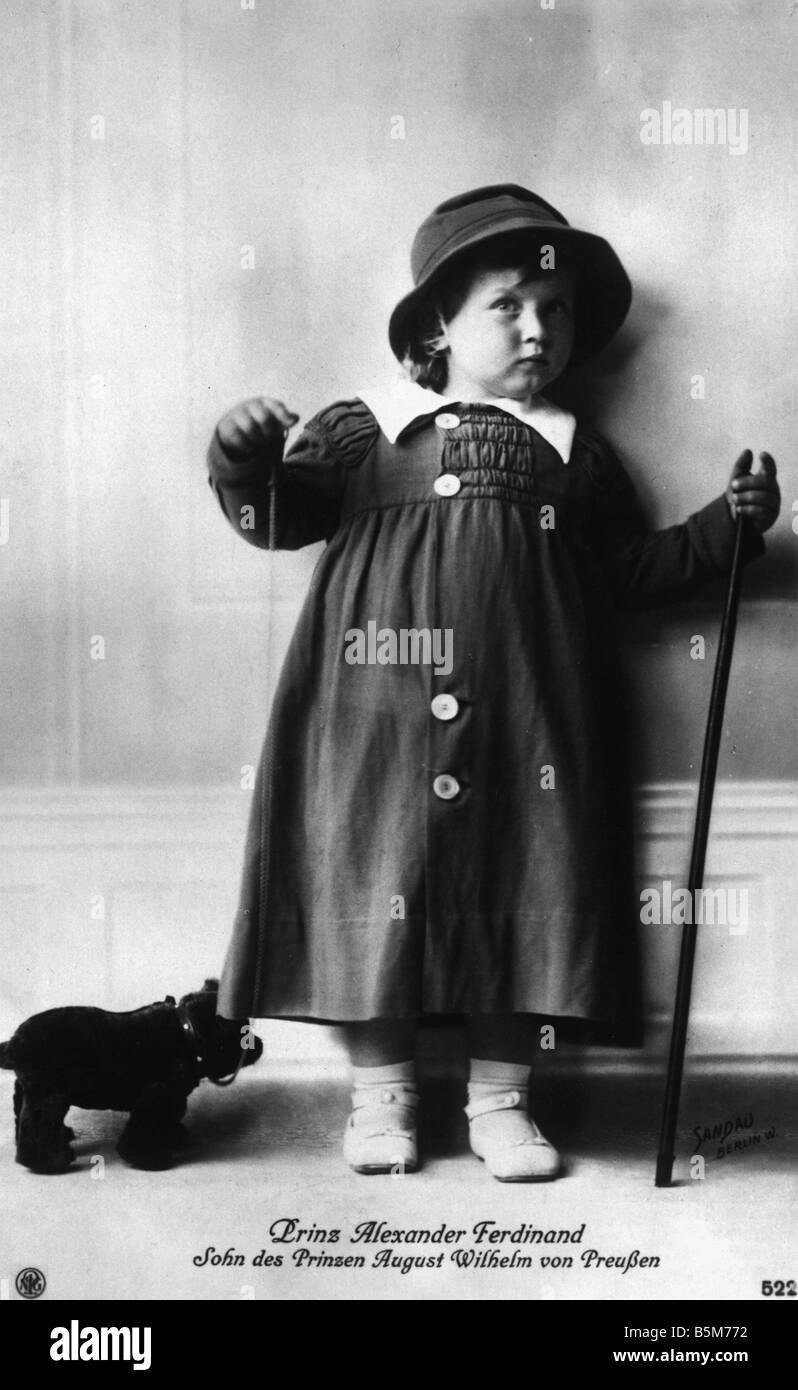 1 A454 B1914 1 E Alexander Ferdinand of Prussia 1914 Alexander ...