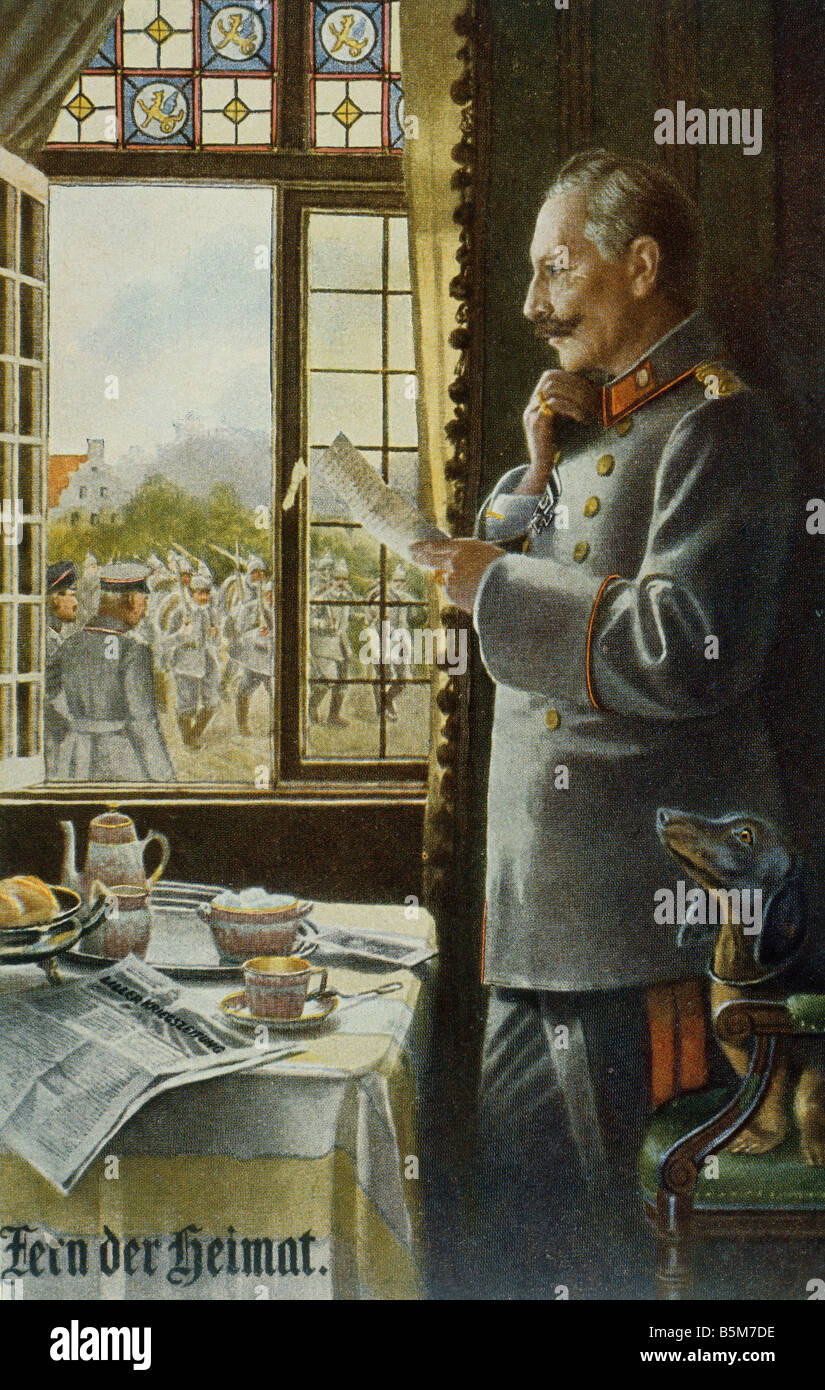 1 W46 E1915 6 E Wilhelm II Far from Home Postcard Wilhelm II German ...